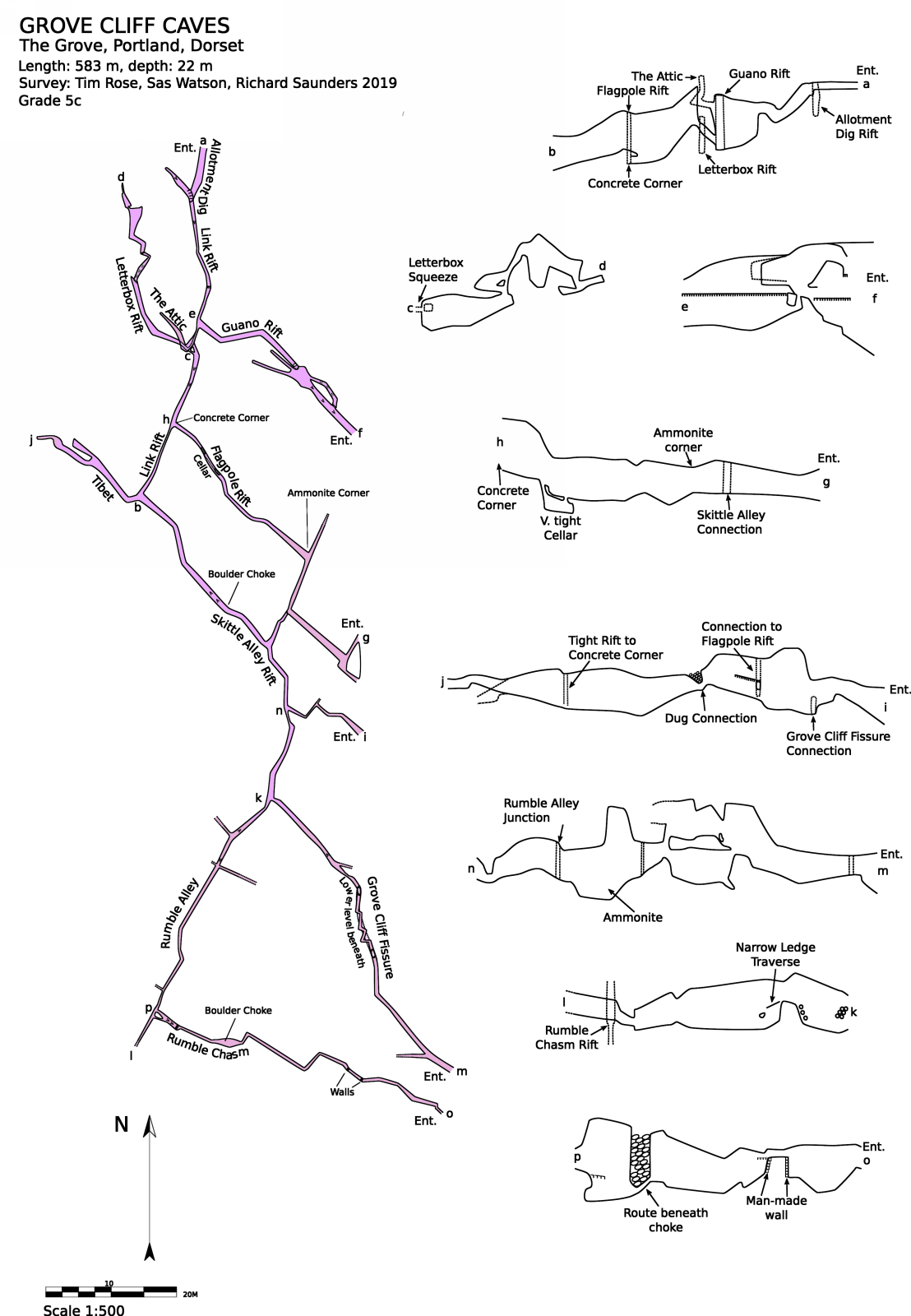 Cave Surveys [Mendip Cave Registry & Archive]